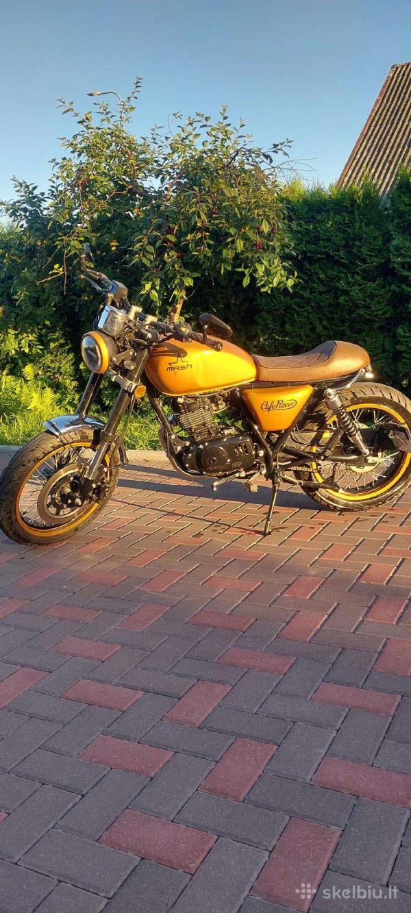 Yellow Mash Seventy Five 2017 in Kretinga, with an engine capacity of 0.13 L and mileage of 1 thousand km for 1250 €, photo 2 on AUTOMOTO.COM.LV