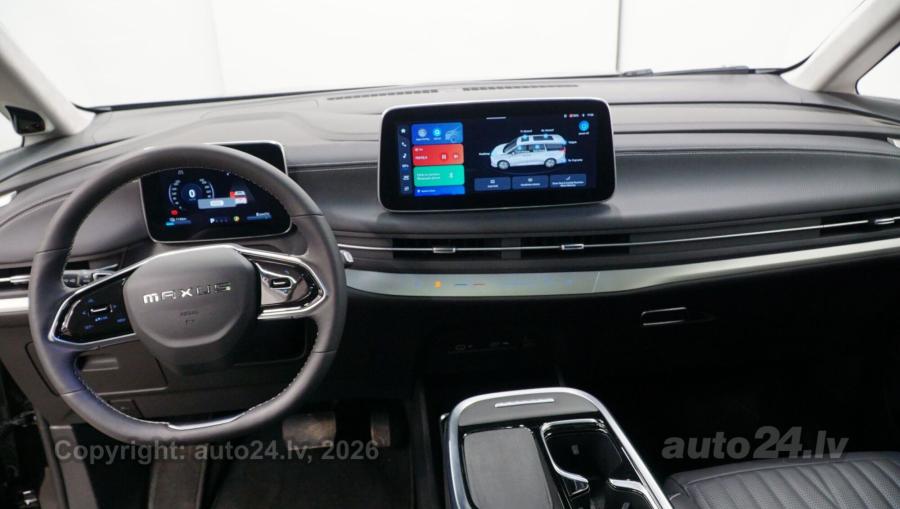 Black Maxus Mifa 9 2023 in Tallinn, with an engine capacity of 0.00 L and mileage of 85 thousand km for 38900 €, photo 9 on AUTOMOTO.COM.LV