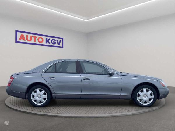 Grey Maybach 57 2008 in Vilnius, with an engine capacity of 5.50 L and mileage of 151 thousand km for 56999 €, photo 7 on AUTOMOTO.COM.LV