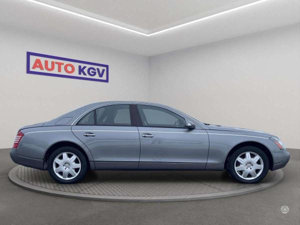 Grey Maybach 57 2008 in Vilnius, with an engine capacity of 5.50 L and mileage of 151 thousand km for 49999 €, photo 7 on AUTOMOTO.COM.LV