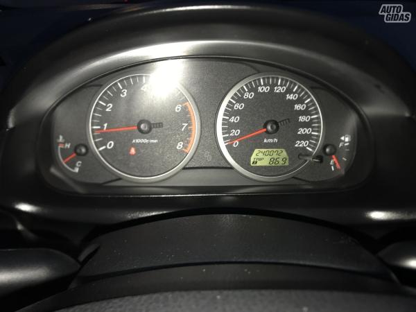 Black Mazda 2 2006 in Alytus, with an engine capacity of 1.40 L and mileage of 240 thousand km for 1199 €, photo 11 on AUTOMOTO.COM.LV