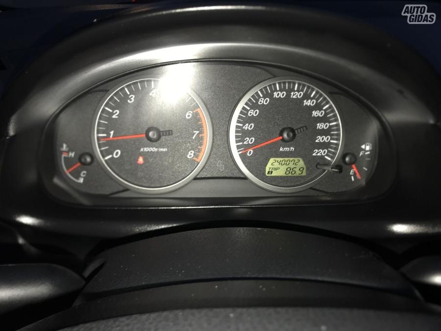 Черный Мазда 2 2006 в Алитус, объемом двигателя 1.40 л и пробегом 240 тыс. км за 1199 €, фото 11 на AUTOMOTO.COM.LV