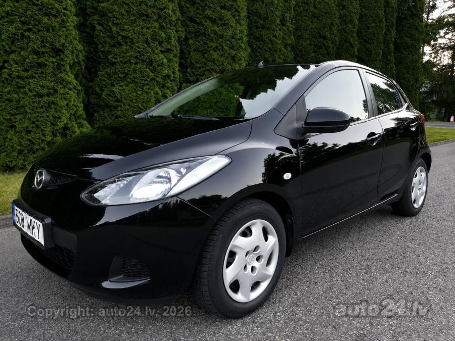 Black Mazda 2 2008 in Tartu, with an engine capacity of 1.30 L and mileage of 95 thousand km for 1200 €, photo 3 on AUTOMOTO.COM.LV