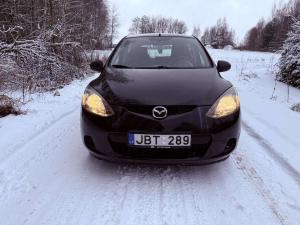 Melns Mazda 2 2009 Viļņa, ar dzinēja tilpumu 1.35 L un nobraukumu 170 tūkst. km par 1850 €, foto 8 vietnē AUTOMOTO.COM.LV
