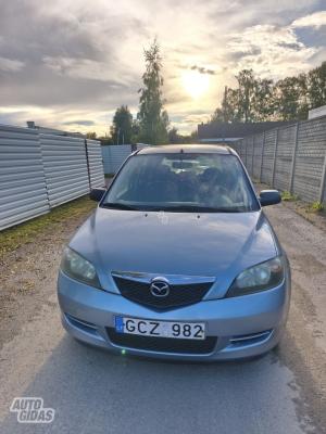 Синий Мазда 2 2004 в Паневежис, объемом двигателя 1.20 л и пробегом 150 тыс. км за 550 €, фото 3 на AUTOMOTO.COM.LV