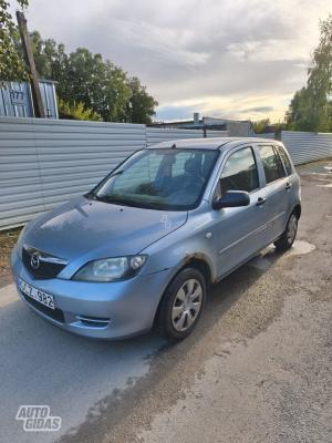 Синий Мазда 2 2004 в Паневежис, объемом двигателя 1.20 л и пробегом 150 тыс. км за 550 €, фото 4 на AUTOMOTO.COM.LV