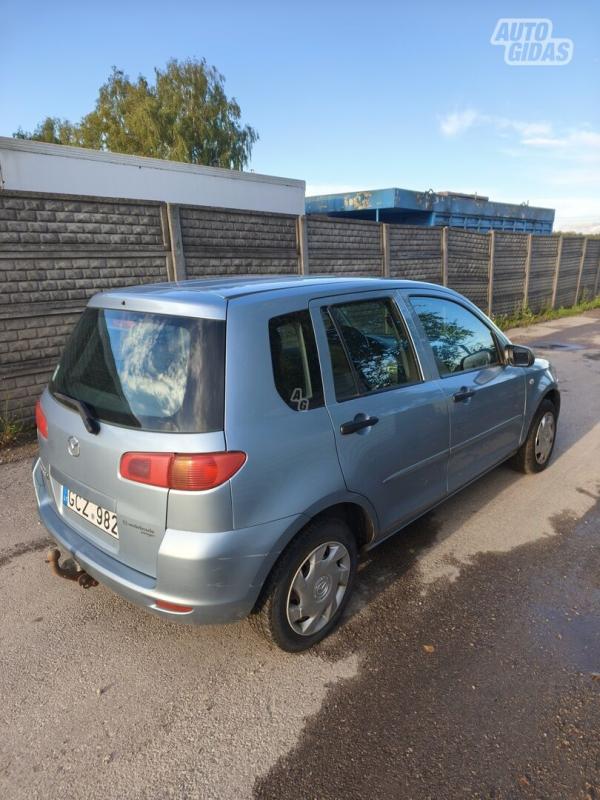 Zils Mazda 2 2004 Panevēža, ar dzinēja tilpumu 1.20 L un nobraukumu 150 tūkst. km par 550 €, foto 9 vietnē AUTOMOTO.COM.LV
