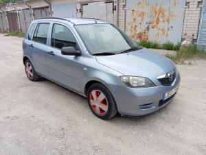 Zils Mazda 2 2005 Panevēža, ar dzinēja tilpumu 1.40 L un nobraukumu 156 tūkst. km par 1250 €, foto  vietnē AUTOMOTO.COM.LV