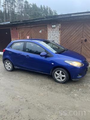 Zils Mazda 2 2008 Jūrmala, ar dzinēja tilpumu 1.40 L un nobraukumu 217 tūkst. km par 1300 €, foto 2 vietnē AUTOMOTO.COM.LV