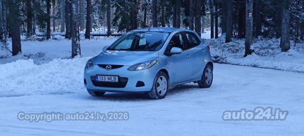 Blue Mazda 2 2008 in Tallinn, with an engine capacity of 1.30 L and mileage of 170 thousand km for 1400 €, photo 8 on AUTOMOTO.COM.LV