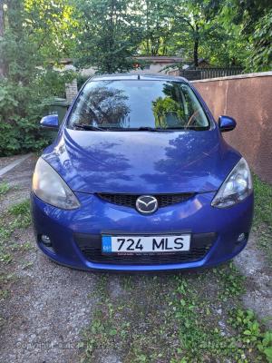 Blue Mazda 2 2008 in Tallinn, with an engine capacity of 1.50 L and mileage of 99 thousand km for 320 €, photo 5 on AUTOMOTO.COM.LV