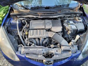 Blue Mazda 2 2008 in Tallinn, with an engine capacity of 1.50 L and mileage of 99 thousand km for 320 €, photo 7 on AUTOMOTO.COM.LV