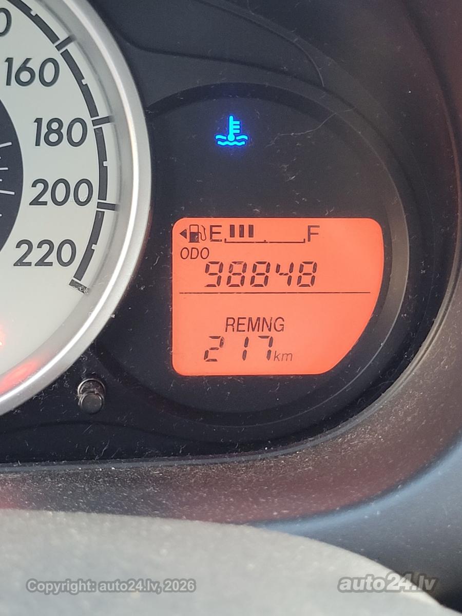 Blue Mazda 2 2008 in Tallinn, with an engine capacity of 1.50 L and mileage of 99 thousand km for 320 €, photo 8 on AUTOMOTO.COM.LV