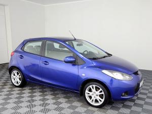 Blue Mazda 2 2008 in Tallinn, with an engine capacity of 1.50 L and mileage of 98 thousand km for 1399 €, photo  on AUTOMOTO.COM.LV