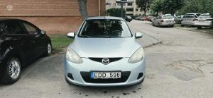 Zils Mazda 2 2008 Kauņa, ar dzinēja tilpumu 1.35 L un nobraukumu 201 tūkst. km par 1350 €, foto  vietnē AUTOMOTO.COM.LV