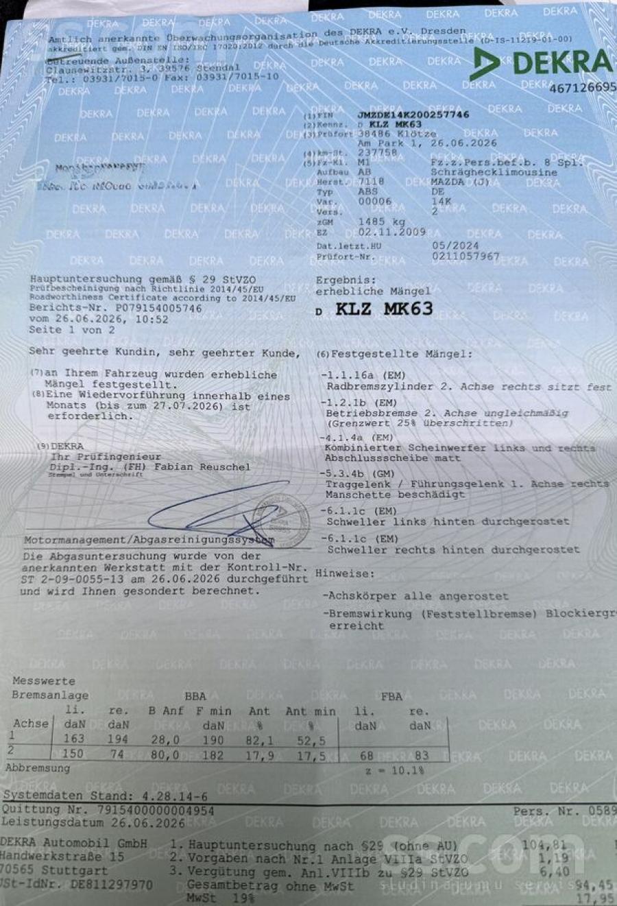 Zils Mazda 2 2009 Rīga, ar dzinēja tilpumu 1.30 L un nobraukumu 0 tūkst. km par 2390 €, foto 18 vietnē AUTOMOTO.COM.LV