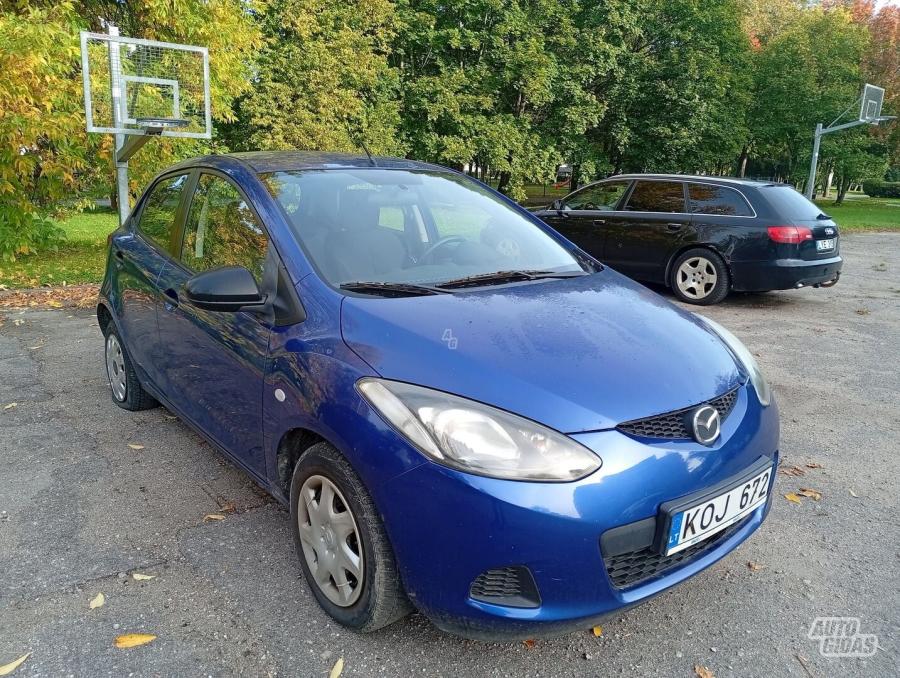 Blue Mazda 2 2011 in Klaipeda, with an engine capacity of 1.40 L and mileage of 195 thousand km for 1400 €, photo 4 on AUTOMOTO.COM.LV