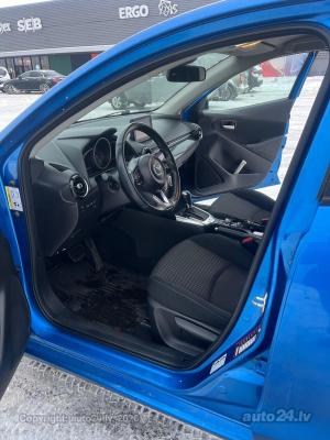 Zils Mazda 2 2019 Tallina, ar dzinēja tilpumu 1.50 L un nobraukumu 58 tūkst. km par 9100 €, foto 9 vietnē AUTOMOTO.COM.LV