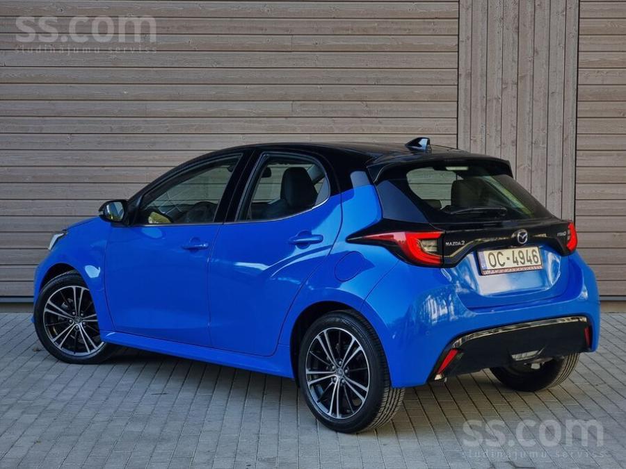 Zils Mazda 2 2022 Jelgava, ar dzinēja tilpumu 1.50 L un nobraukumu 25 tūkst. km par 16590 €, foto 6 vietnē AUTOMOTO.COM.LV