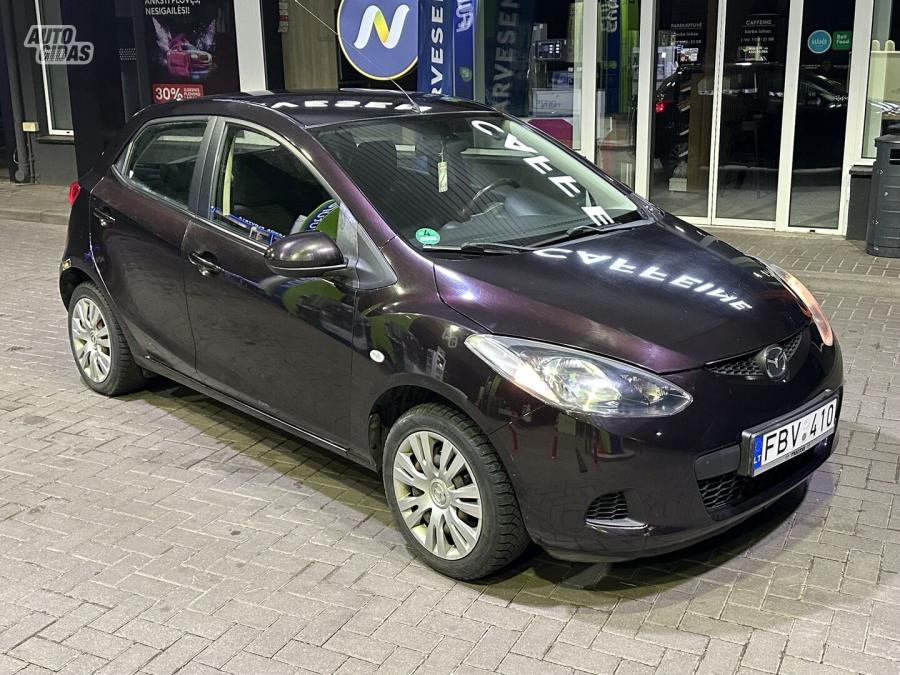 Brūns Mazda 2 2010 Viļņa, ar dzinēja tilpumu 1.50 L un nobraukumu 126 tūkst. km par 1375 €, foto 1 vietnē AUTOMOTO.COM.LV