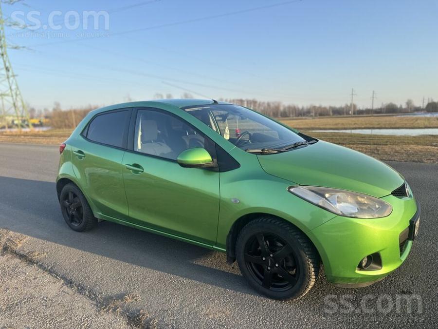 Zaļš Mazda 2 2007 Aizkraukle, ar dzinēja tilpumu 1.50 L un nobraukumu 216 tūkst. km par 3000 €, foto 9 vietnē AUTOMOTO.COM.LV