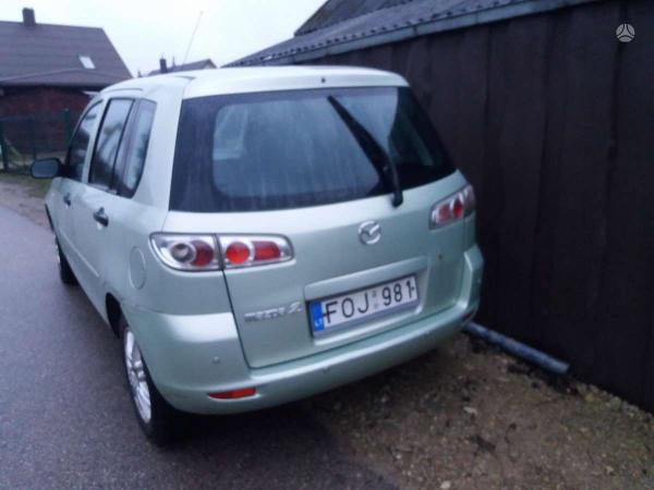 Zaļš Mazda 2 2007 Marijampole, ar dzinēja tilpumu 1.40 L un nobraukumu 295 tūkst. km par 750 €, foto 2 vietnē AUTOMOTO.COM.LV