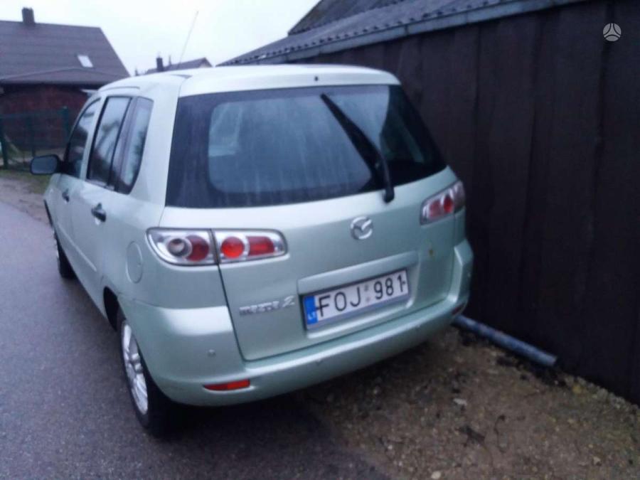 Zaļš Mazda 2 2007 Marijampole, ar dzinēja tilpumu 1.40 L un nobraukumu 295 tūkst. km par 750 €, foto 3 vietnē AUTOMOTO.COM.LV
