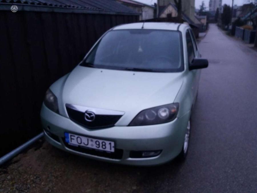 Zaļš Mazda 2 2007 Marijampole, ar dzinēja tilpumu 1.40 L un nobraukumu 295 tūkst. km par 750 €, foto 4 vietnē AUTOMOTO.COM.LV