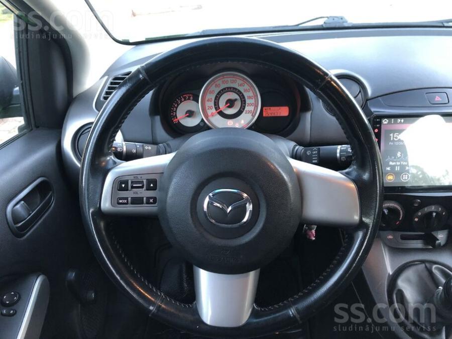 Zaļš Mazda 2 2009 Rīga, ar dzinēja tilpumu 1.40 L un nobraukumu 154 tūkst. km par 1970 €, foto 13 vietnē AUTOMOTO.COM.LV