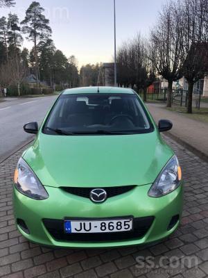 Zaļš Mazda 2 2009 Rīga, ar dzinēja tilpumu 1.40 L un nobraukumu 154 tūkst. km par 1970 €, foto 21 vietnē AUTOMOTO.COM.LV
