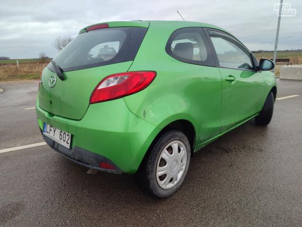 Zaļš Mazda 2 2009 Marijampole, ar dzinēja tilpumu 1.40 L un nobraukumu 236 tūkst. km par 1450 €, foto 3 vietnē AUTOMOTO.COM.LV