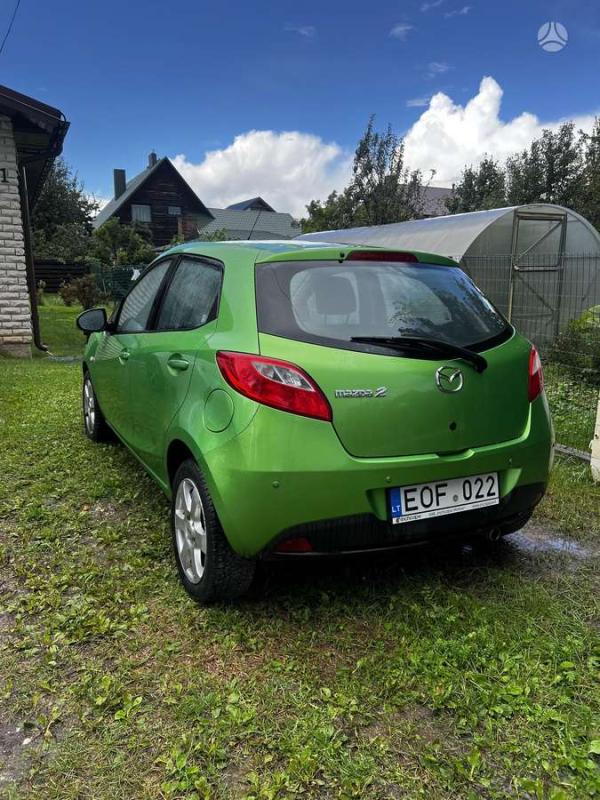 Zaļš Mazda 2 2011 Kauņa, ar dzinēja tilpumu 1.35 L un nobraukumu 139 tūkst. km par 2100 €, foto 3 vietnē AUTOMOTO.COM.LV