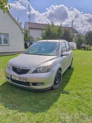 Серый Мазда 2 2003 в Кулдига, объемом двигателя 1.40 л и пробегом 268 тыс. км за 1200 €, фото  на AUTOMOTO.COM.LV