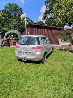 Grey Mazda 2 2003 in Kuldiga, with an engine capacity of 1.40 L and mileage of 268 thousand km for 900 €, photo 5 on AUTOMOTO.COM.LV