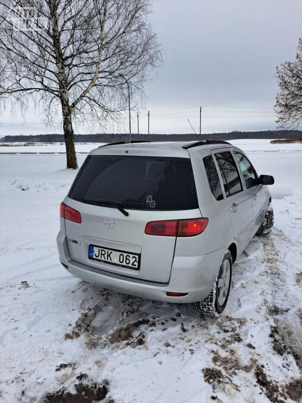Grey Mazda 2 2004 in Radviliskis, with an engine capacity of 1.40 L and mileage of 275 thousand km for 750 €, photo 6 on AUTOMOTO.COM.LV