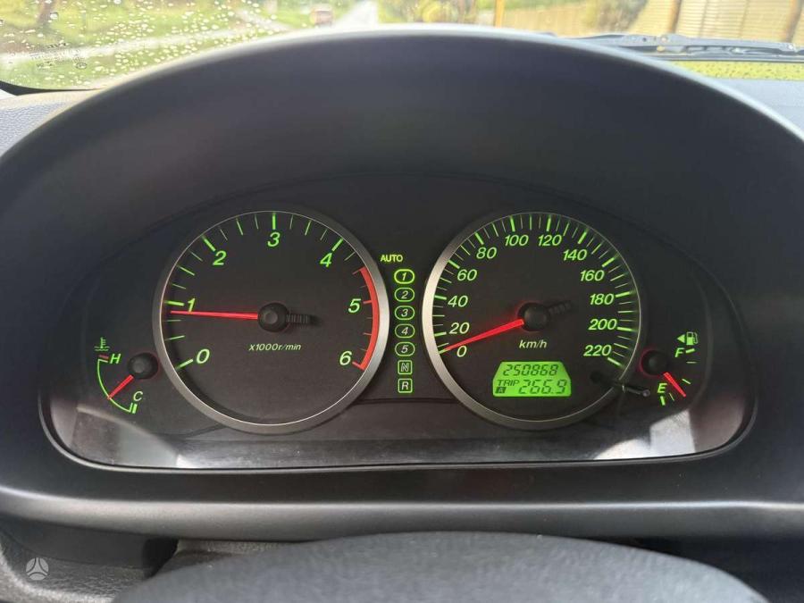 Grey Mazda 2 2004 in Vilnius, with an engine capacity of 1.40 L and mileage of 250 thousand km for 1650 €, photo 17 on AUTOMOTO.COM.LV