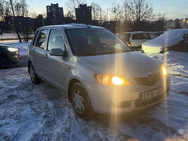 Pelēks Mazda 2 2007 Viļņa, ar dzinēja tilpumu 1.39 L un nobraukumu 175 tūkst. km par 550 €, foto 8 vietnē AUTOMOTO.COM.LV
