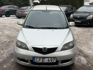 Grey Mazda 2 2007 in Vilnius, with an engine capacity of 1.40 L and mileage of 175 thousand km for 550 €, photo 9 on AUTOMOTO.COM.LV