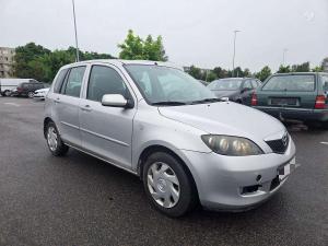 Grey Mazda 2 2007 in Vilnius, with an engine capacity of 1.39 L and mileage of 230 thousand km for 315 €, photo  on AUTOMOTO.COM.LV
