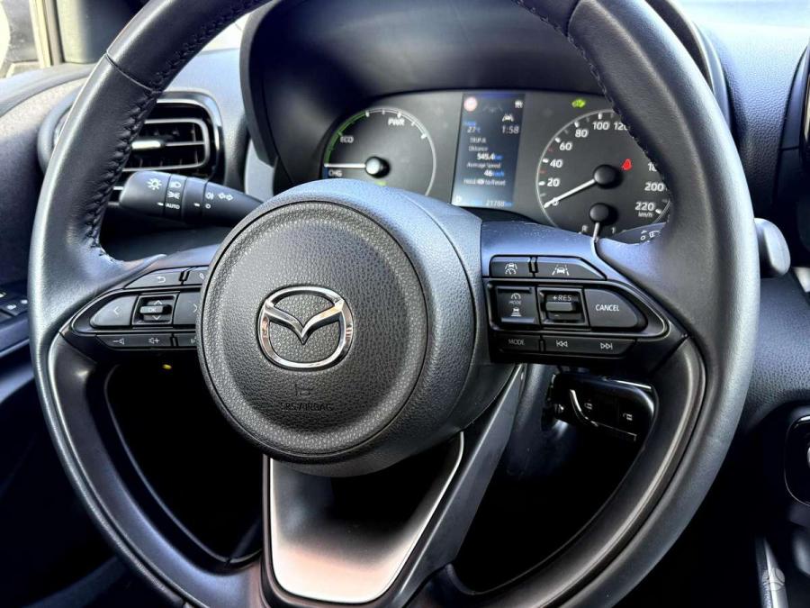 Grey Mazda 2 2024 in Panevezys, with an engine capacity of 1.50 L and mileage of 21 thousand km for 16400 €, photo 18 on AUTOMOTO.COM.LV