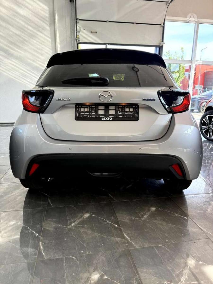 Grey Mazda 2 2024 in Panevezys, with an engine capacity of 1.50 L and mileage of 21 thousand km for 16400 €, photo 11 on AUTOMOTO.COM.LV
