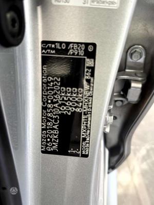 Grey Mazda 2 2024 in Panevezys, with an engine capacity of 1.50 L and mileage of 21 thousand km for 16400 €, photo 27 on AUTOMOTO.COM.LV