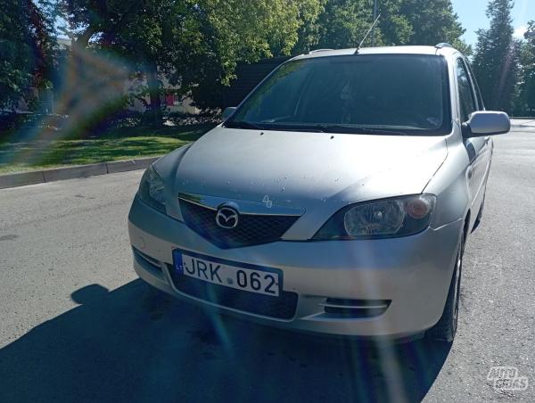 Grey Mazda 2 2004 in Vilnius, with an engine capacity of 1.40 L and mileage of 300 thousand km for 400 €, photo 3 on AUTOMOTO.COM.LV