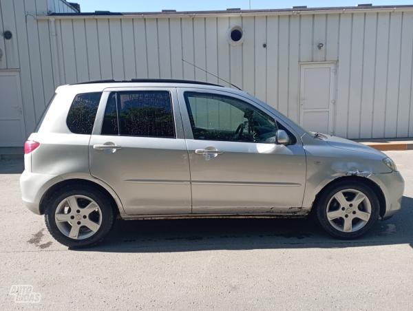 Grey Mazda 2 2004 in Vilnius, with an engine capacity of 1.40 L and mileage of 300 thousand km for 400 €, photo 7 on AUTOMOTO.COM.LV