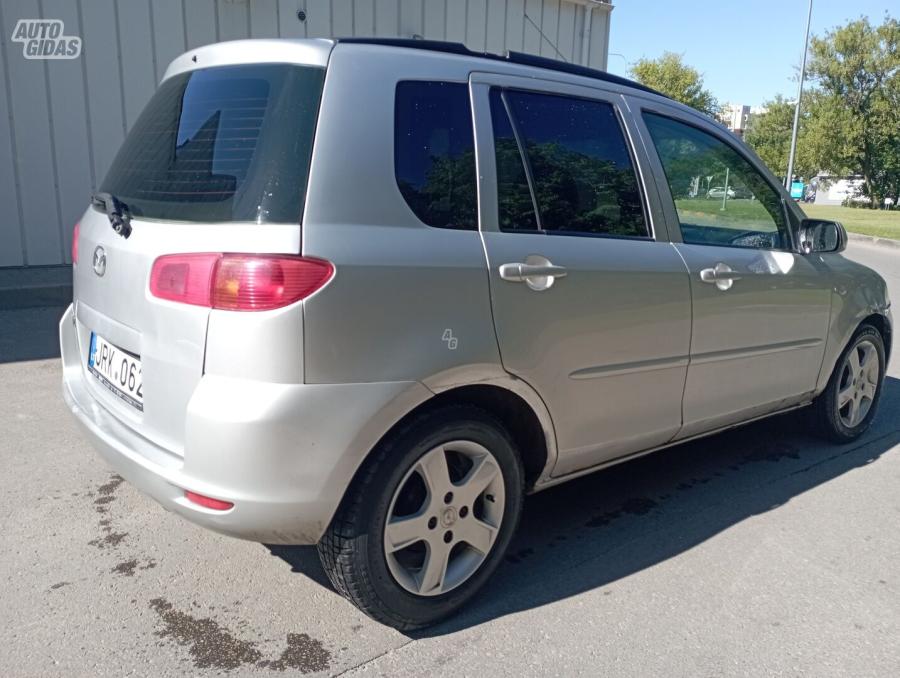 Grey Mazda 2 2004 in Vilnius, with an engine capacity of 1.40 L and mileage of 300 thousand km for 400 €, photo 9 on AUTOMOTO.COM.LV