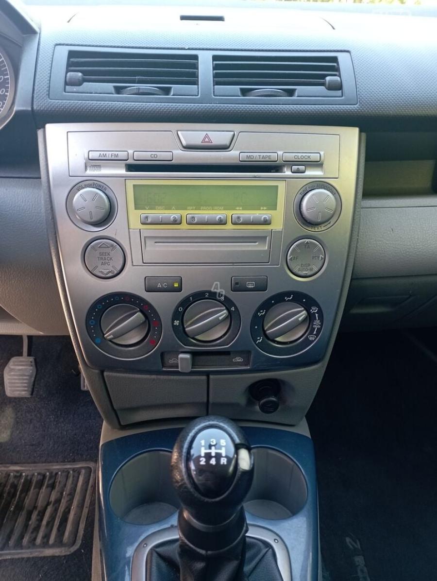 Grey Mazda 2 2004 in Vilnius, with an engine capacity of 1.40 L and mileage of 300 thousand km for 400 €, photo 14 on AUTOMOTO.COM.LV