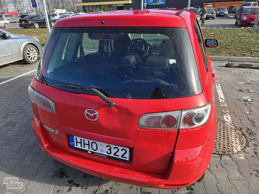 Mazda 2 2007 in Vilnius, with an engine capacity of 1.40 L and mileage of 210 thousand km for 500 €, photo 3 on AUTOMOTO.COM.LV