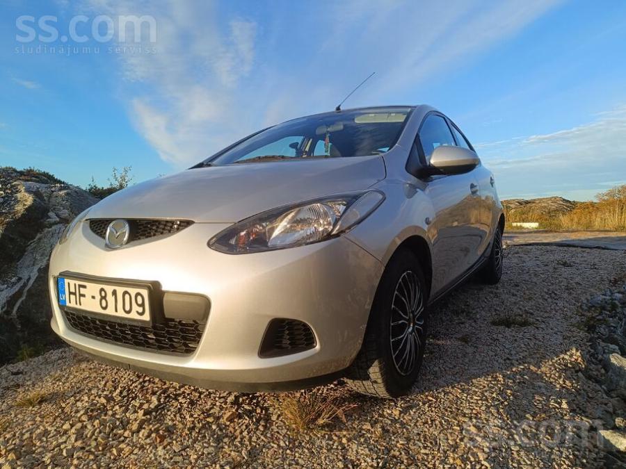 Mazda 2 2008 in Riga, with an engine capacity of 1.30 L and mileage of 198 thousand km for 1100 €, photo 1 on AUTOMOTO.COM.LV