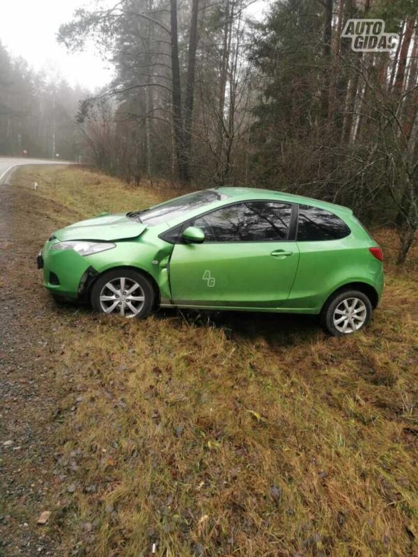 Mazda 2 2009 in Kaunas, with an engine capacity of 1.40 L and mileage of 123 thousand km for 400 €, photo 1 on AUTOMOTO.COM.LV