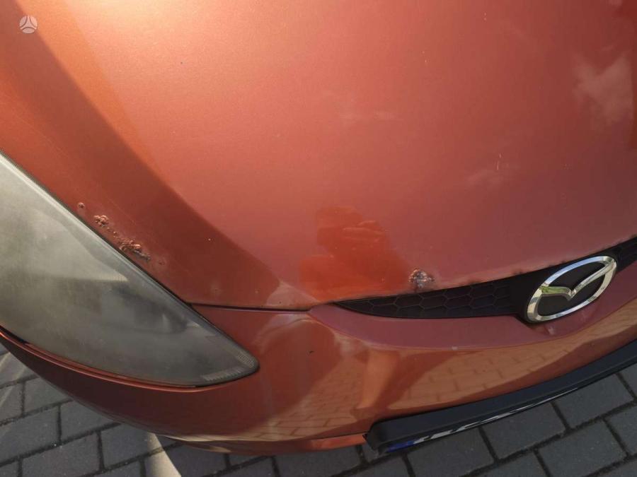Oranžs Mazda 2 2009 Kauņa, ar dzinēja tilpumu 1.35 L un nobraukumu 170 tūkst. km par 1400 €, foto 5 vietnē AUTOMOTO.COM.LV